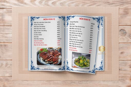 50+ Bộ Thiết Kế Menu Hải Sản Đẹp Mắt Nhất