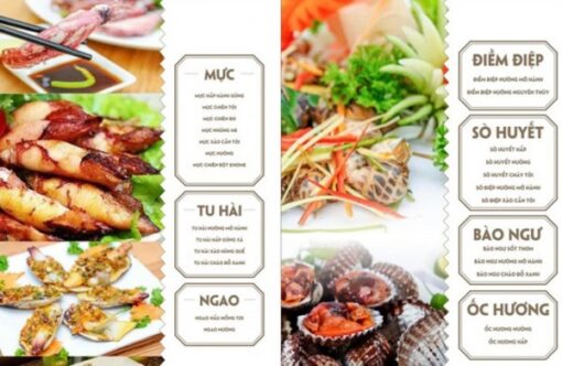 50+ Bộ Thiết Kế Menu Hải Sản Đẹp Mắt Nhất