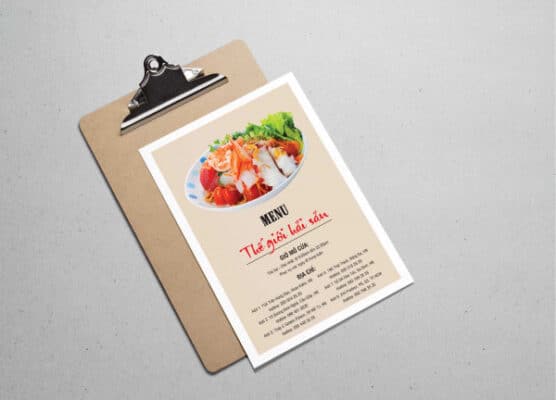 50+ Bộ Thiết Kế Menu Hải Sản Đẹp Mắt Nhất
