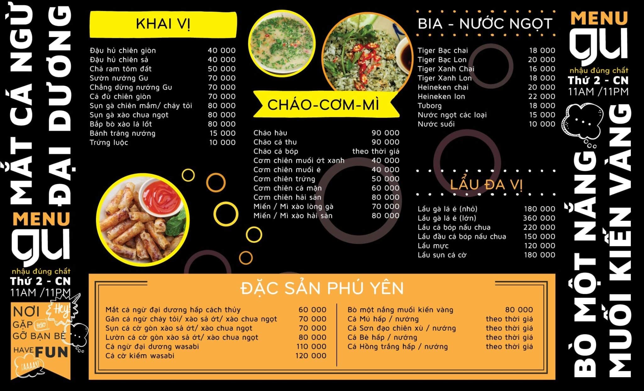 Top 100+ Mẫu Menu Đẹp Ấn Tượng Cho Nhiều Ngành Nghề
