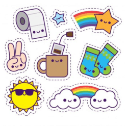 Top 50+ Mẫu Sticker Đẹp, Cute Để In Dán Mọi thứ