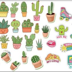 Top 50+ Mẫu Sticker Đẹp, Cute Để In Dán Mọi thứ